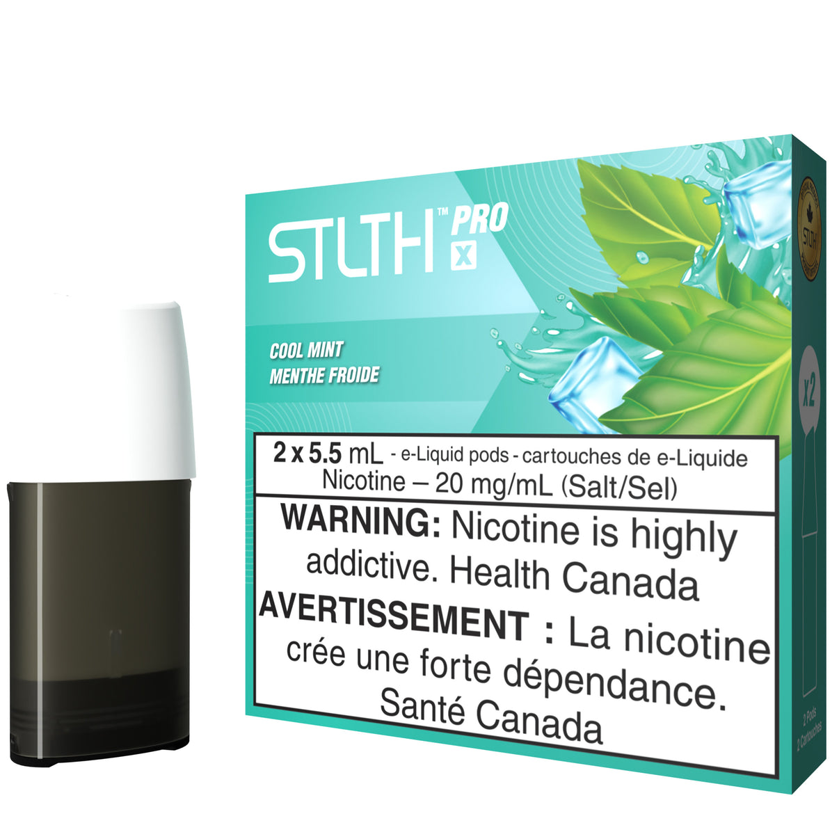 STLTH PRO X Pod Pack - Cool Mint – Cloud Island Vapour