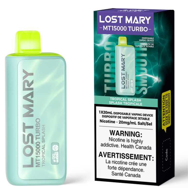 Lost Mary MT15000 Turbo Disposable Vape - Tropical Splash – Cloud Island Vapour